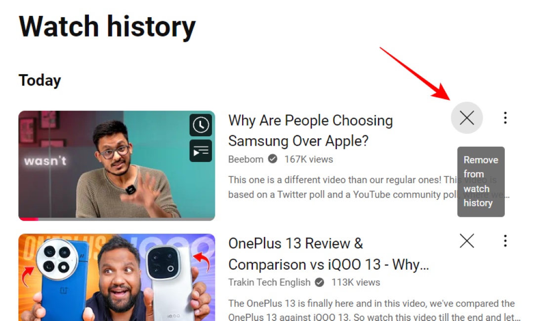 How to Delete YouTube History | Beebom