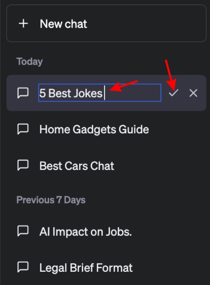 How to Save and Share ChatGPT Conversations (2024) | Beebom