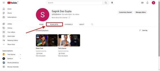 How to Delete a Playlist on YouTube | Beebom
