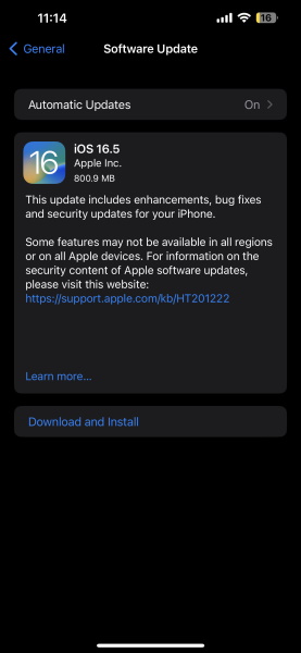 Apple Lance IOS 16.5 Pour Tous ; Voici Quoi De Neuf ! - Tech Tribune France