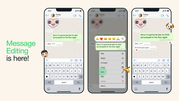 WhatsApp Will Finally Let You Edit That Message with the Typo! | Beebom