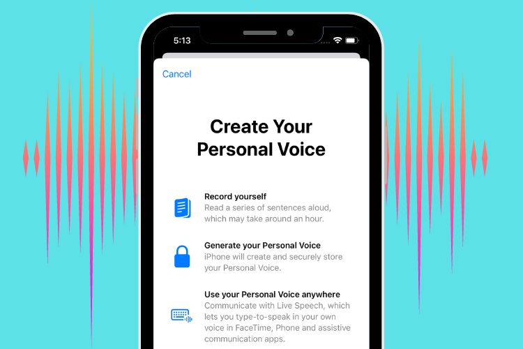 How to Train a Personal Voice in iOS 17 on iPhone | Beebom