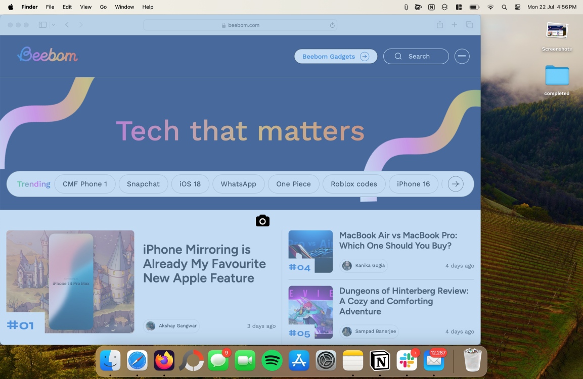 How to Take a Screenshot on Mac (2024 Guide) | Beebom