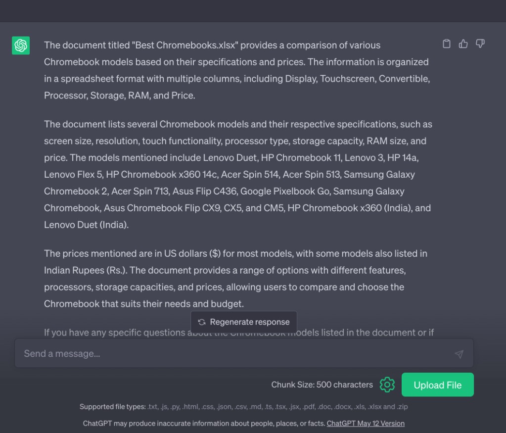 How to Upload a Document to ChatGPT (2024 Guide) | Beebom