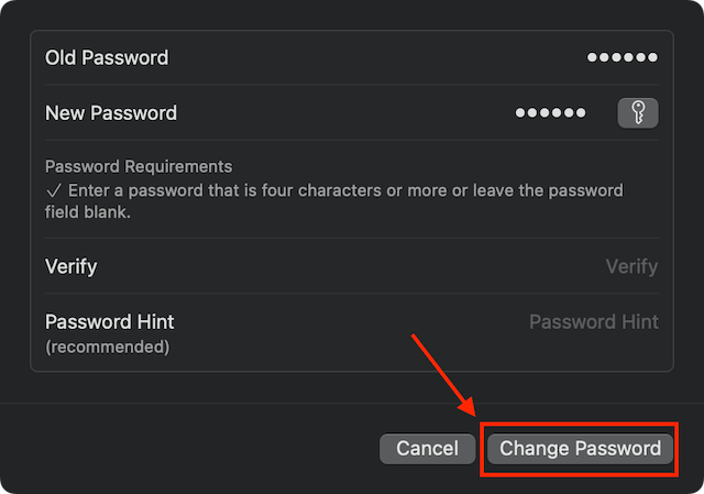 How to Change Your MacBook Password (2024 Guide) | Beebom