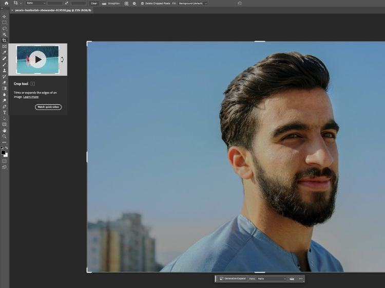 Adobe Photoshop Obtient La Fonctionnalité "Generative Expand" Basée Sur ...