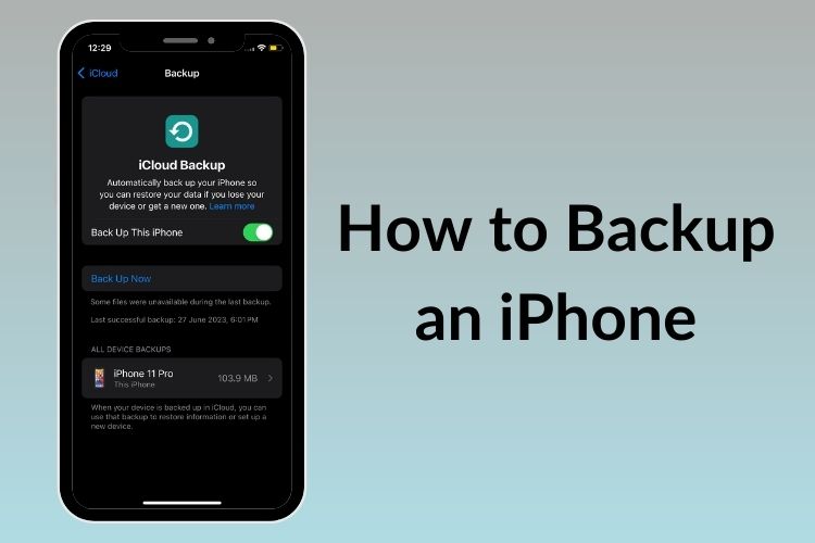 How to Back up iPhone (5 ways) | Beebom