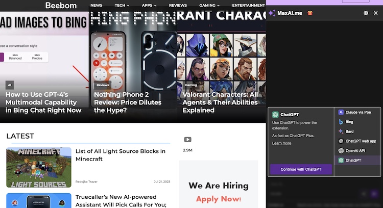 25 Best ChatGPT Chrome Extensions (2024) | Beebom