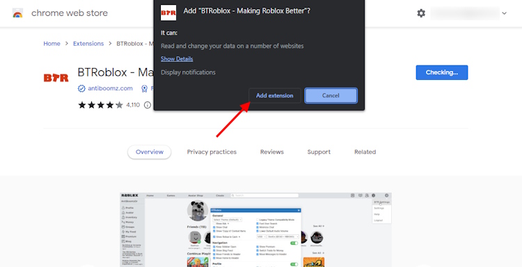 How to Install and Use BTRoblox Extension (2025) | Beebom