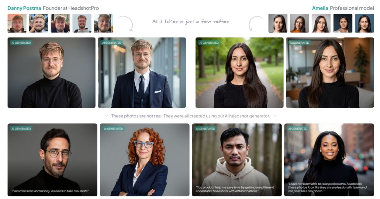 10 Best AI Headshot Generators in 2025 | Beebom