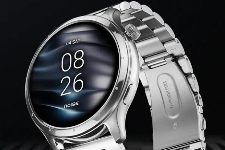 NoiseFit Mettle Smartwatch with a Metallic Finish Comes to India | Beebom