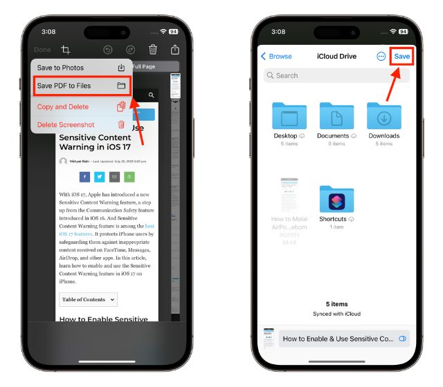 How to Take a Scrolling Screenshot on iPhone (2024) | Beebom