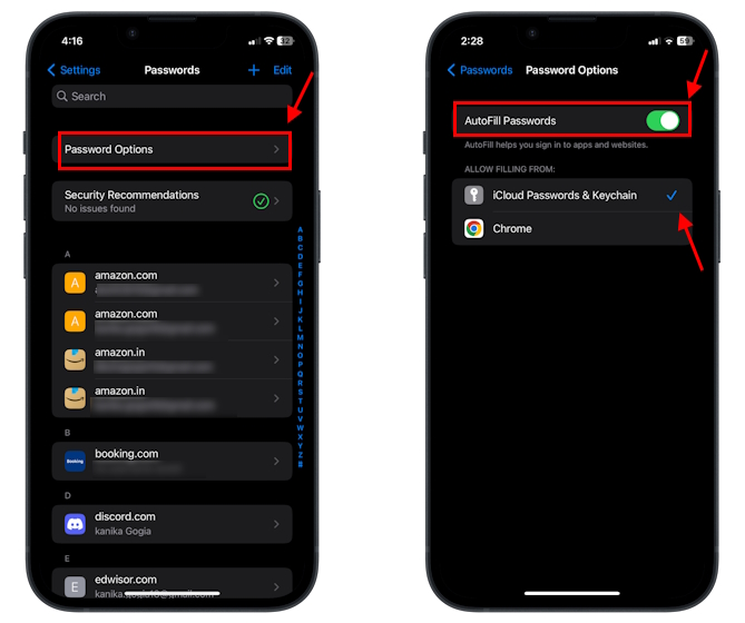 How to Find and Manage Saved Passwords on iPhone | Beebom
