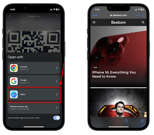 How to Scan QR Code on iPhone (5 Easy Ways) | Beebom