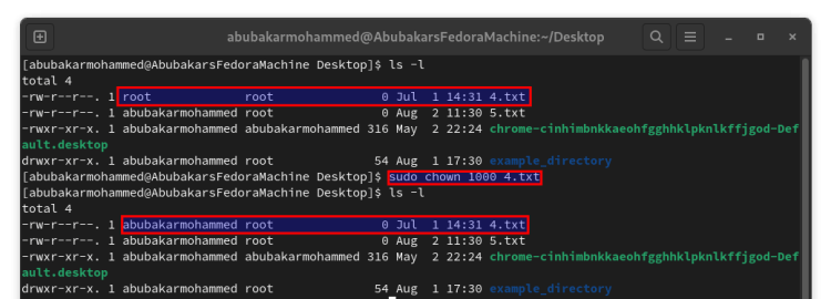 How to Change the Owner of a Directory in Linux | Beebom