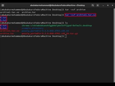How to Extract or Untar a File on Linux | Beebom