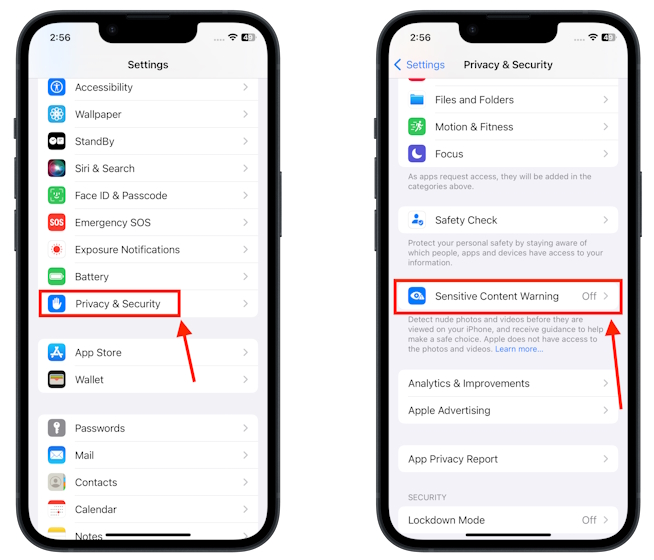 How to Enable & Use Sensitive Content Warning on iPhone in iOS 17 | Beebom