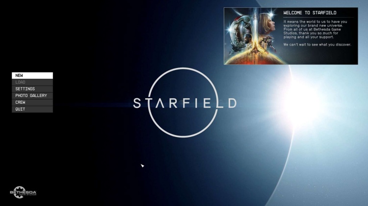 Starfield's Start Screen is Causing a Huge Controversy; Know Why | Beebom