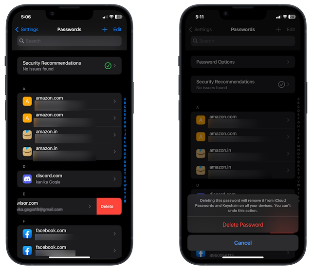 How to Find and Manage Saved Passwords on iPhone | Beebom