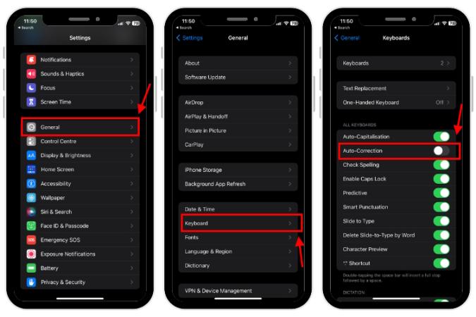 How to Turn off Autocorrect on iPhone and Android | Beebom