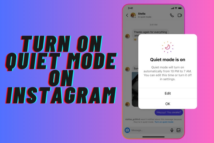 How to Turn On Quiet Mode on Instagram | Beebom
