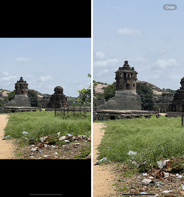 How to Use Quick Crop in Photos App on iPhone | Beebom