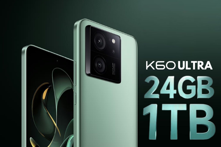 Redmi K60 Ultra Boasts up to 24GB RAM & 1TB Storage; Check out the ...