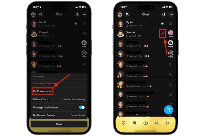 How to Pin Someone on Snapchat (2024 Guide) | Beebom
