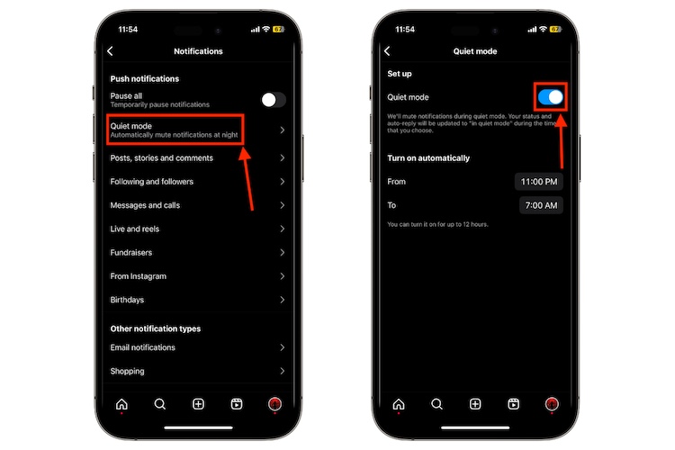 How to Turn On Quiet Mode on Instagram | Beebom