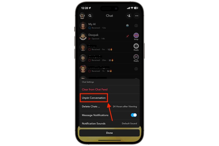 How to Pin Someone on Snapchat (2024 Guide) | Beebom