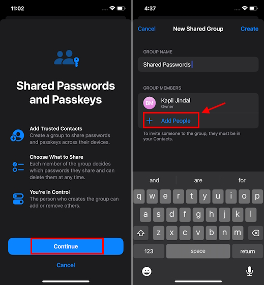 How to Share Passwords with Family on iPhone and Mac | Beebom