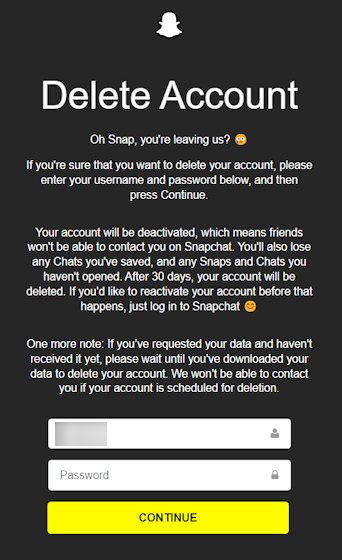 How to Delete Snapchat Account in 2024 [Guide] | Beebom