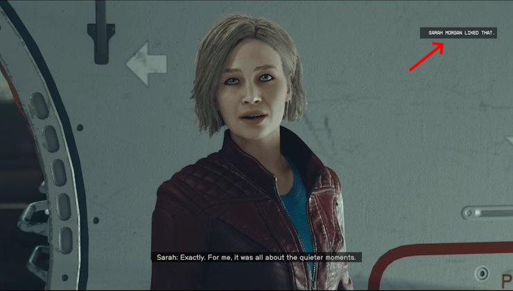 Starfield Sarah Morgan Romance Guide | Beebom