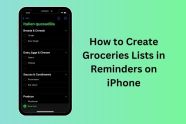 How To Make Grocery List In IOS 17 Reminders App On IPhone Beebom