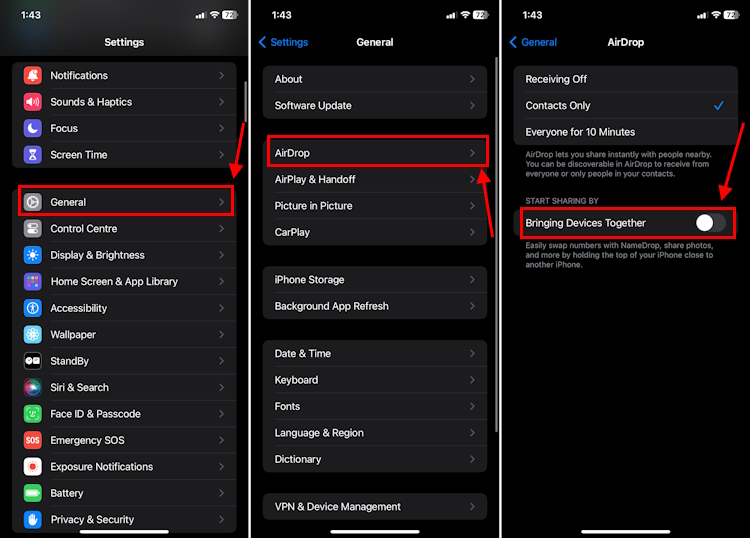 How to Turn Off Contact Sharing in iOS 17 | Beebom How to Turn Off Contact Sharing in iOS 17 | Beebom