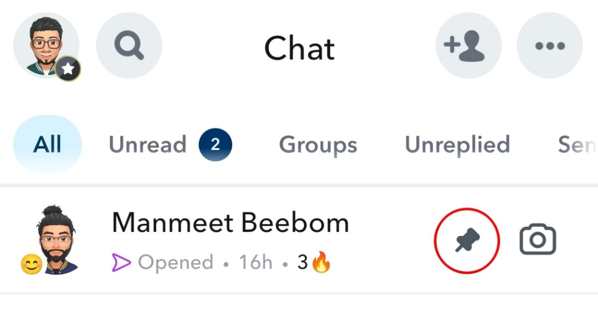 How to Pin Someone on Snapchat | Beebom