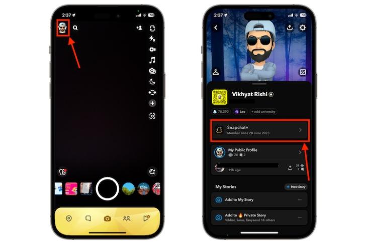 How to Change Default Home Tab on Snapchat | Beebom