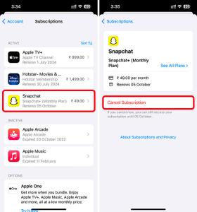 How to Cancel Snapchat Plus Subscription | Beebom