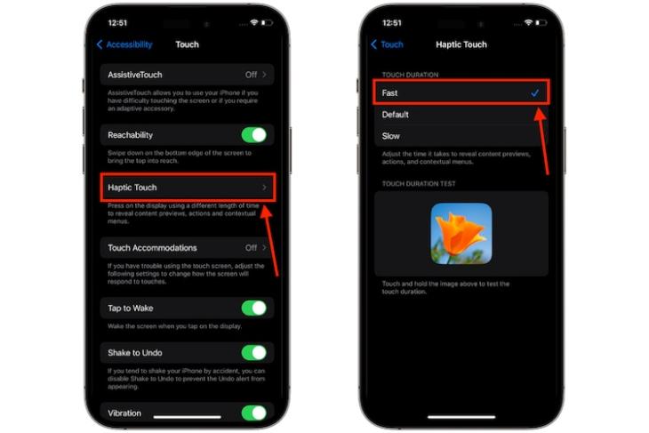 How to Make iPhone Haptic Touch Faster on iOS 17 | Beebom