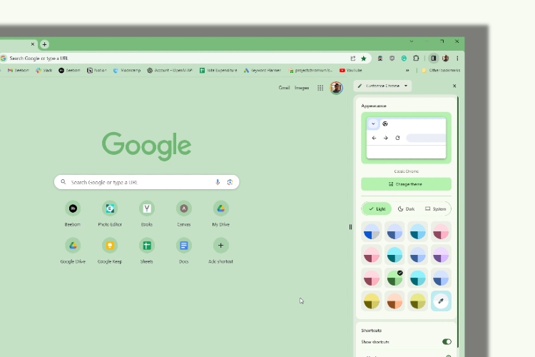 How to Customize Google Chrome with New Material Theming Options | Beebom