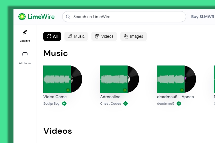 LimeWire AI Studio: Easily Earn Revenue from AI-Powered Content ...