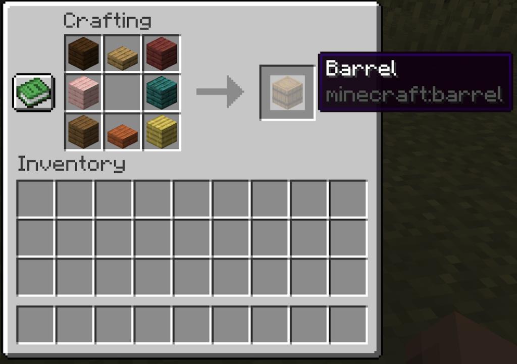 How to Make (and Use) a Barrel in Minecraft | Beebom