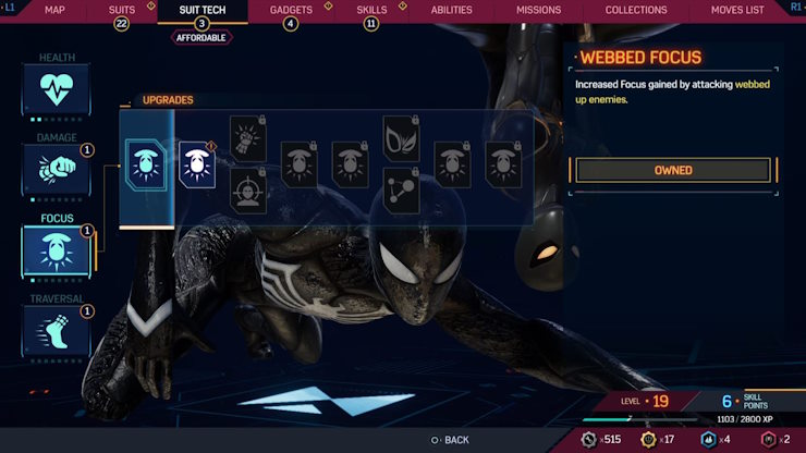 How to Upgrade Suit Tech in Spider-Man 2 | Beebom