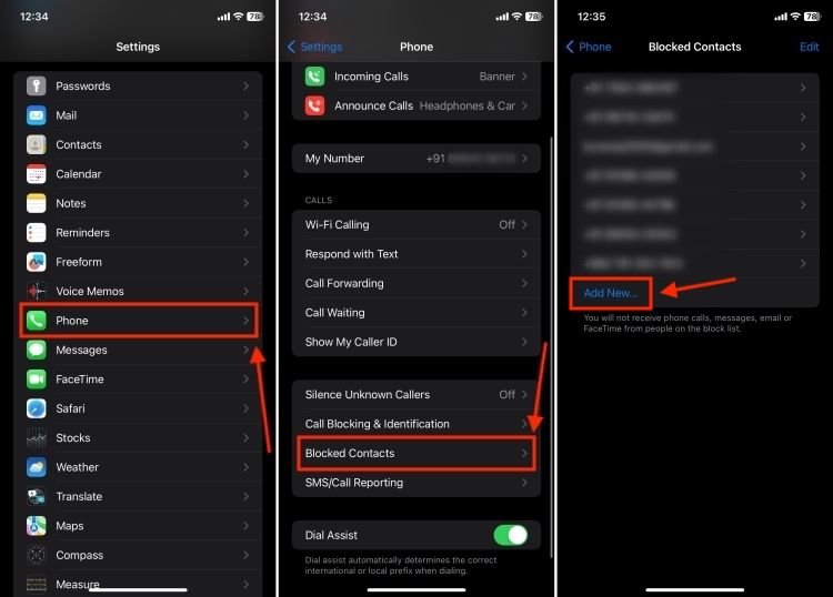 How to Block a Number on iPhone (2024 Guide) | Beebom