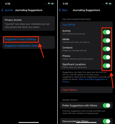 How to Turn on Journaling Suggestions in iOS 17 Journal App | Beebom