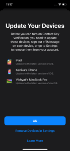 How to Use iMessage Contact Key Verification on iPhone | Beebom