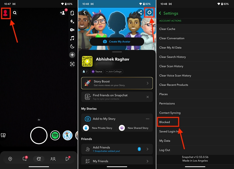 How to Unblock Someone on Snapchat (2023 Guide) | Beebom