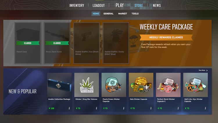 When Is the Next CS2 Weekly Care Package Reset? | Beebom
