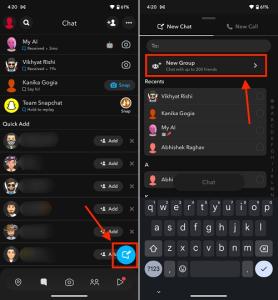 How to Make a Group Chat on Snapchat (2024 Guide) | Beebom