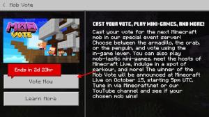 [UPDATE: Winner] How to Vote in Minecraft Mob Vote 2023 | Beebom